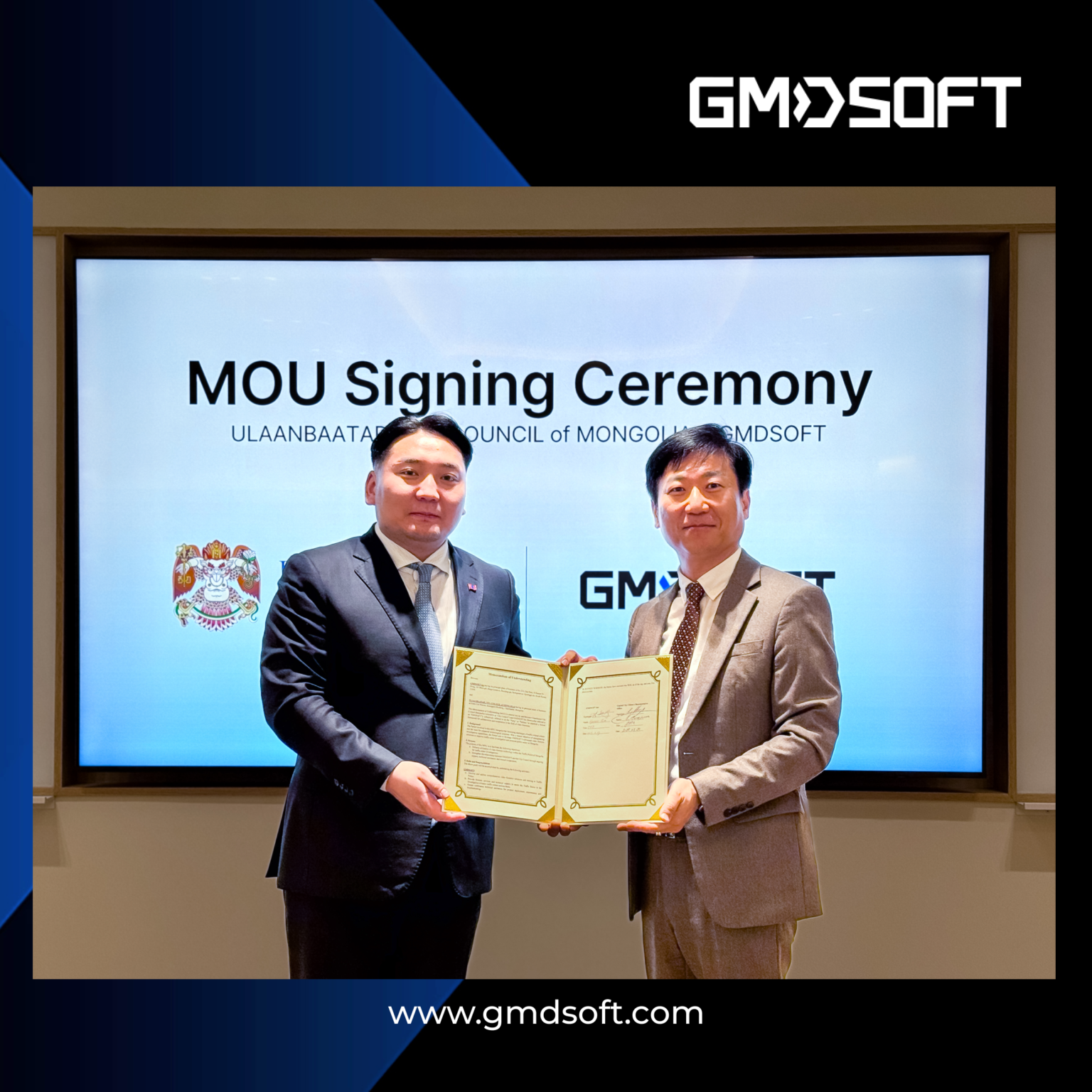 GMDSOFT Partners with Ulaanbaatar City Council to Revolutionize Traffic ...
